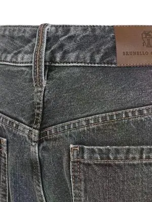 Brunello Cucinelli Monili-chain Washed Jeans