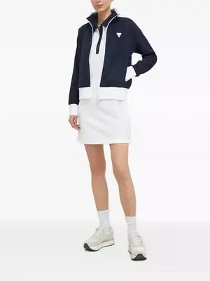 Guess Mylah Zip-up Sweatshirt - Blue