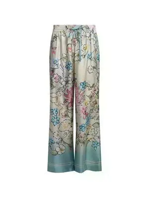Elie Saab Printed Pants For Women