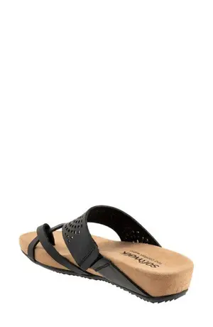 Softwalk Blaine Slide Sandal - Black