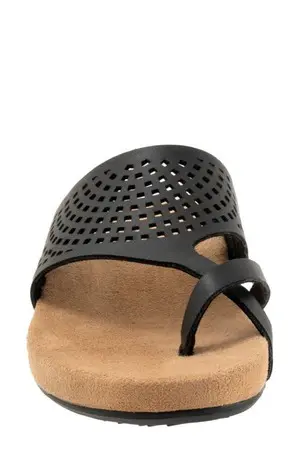 Softwalk Blaine Slide Sandal - Black