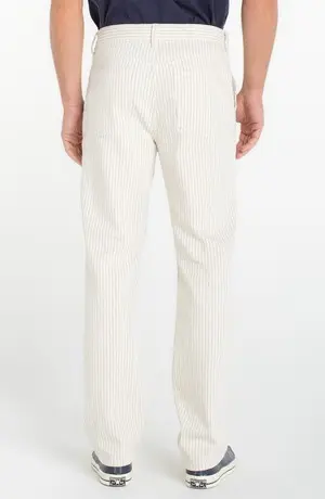 LIVERPOOL Sutton Stripe Loose Straight Denim Pants