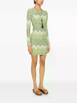MC2 SAINT BARTH Imany Mini Dress - Green