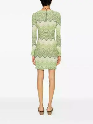 MC2 SAINT BARTH Imany Mini Dress - Green