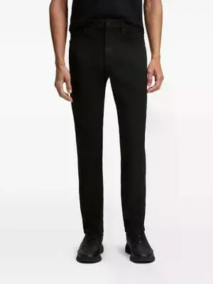 BOSS Logo-patch Trousers - Black