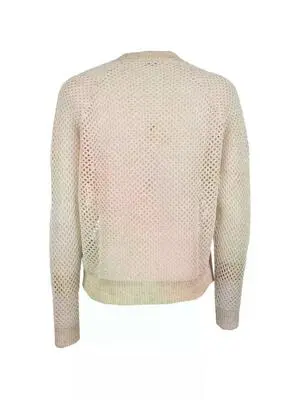 Peserico Sequin-embellished Open-knit Sweater