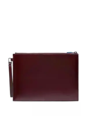 PIQUADRO Zipped Clutch - Brown