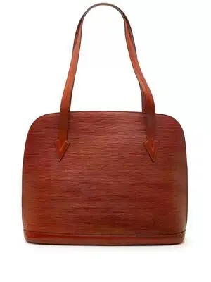 LOUIS VUITTON 1996 Epi Lussac Shoulder Bag - Brown