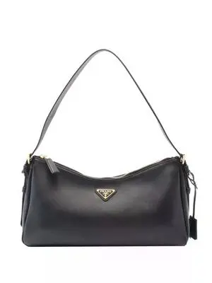 Prada 2013-2026 Leather Shoulder Bag - Black