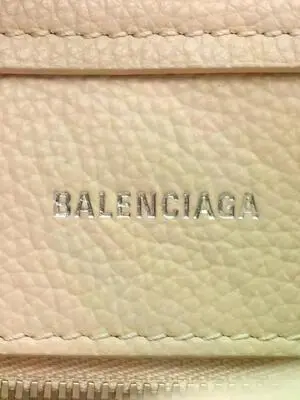Balenciaga 2018-2026 Leather Everyday North South Xs Handbag - Neutrals