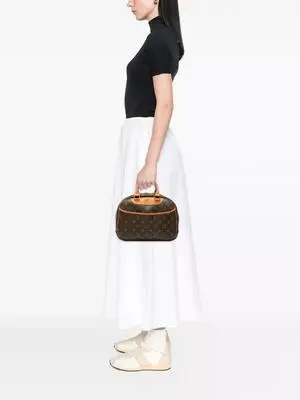 LOUIS VUITTON 2004 Monogram Trouville Handbag