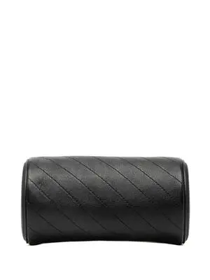 Gucci 2016-2026 Mini Leather Blondie Barrel Shoulder Bag - Black