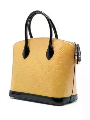 LOUIS VUITTON Monogram Vernis Lockit Pm Handbag