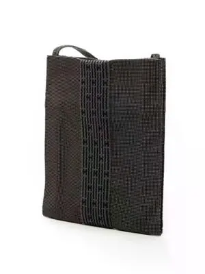 Hermès 1990-2010 Herline Pochette Crossbody Bag - Grey