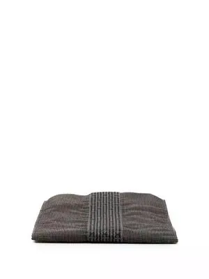 Hermès 1990-2010 Herline Pochette Crossbody Bag - Grey
