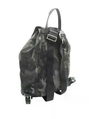 Prada 2013-2026 Tessuto Backpack - Green