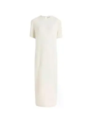 Khaite Webber Dress In English Twist Tweed - Neutrals
