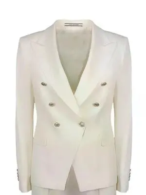 Tagliatore Alicya Double-breasted Suit - Neutrals