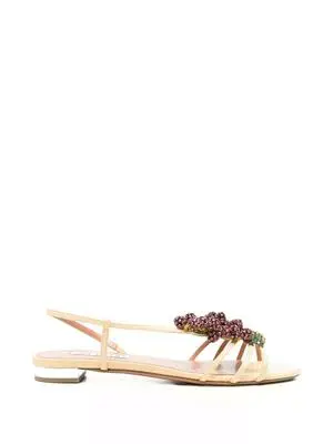 Aquazzura Floral Sandals For Women
