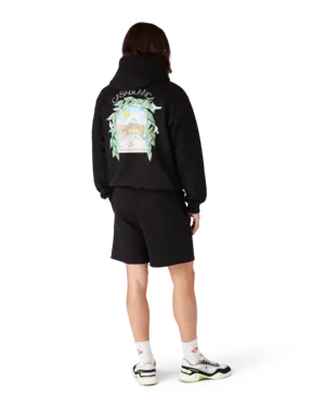 Casablanca L'arche Hooded Sweatshirt - Black