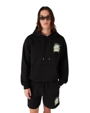 Casablanca L'arche Hooded Sweatshirt - Black