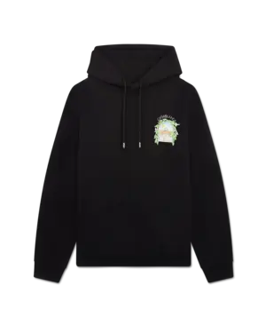 Casablanca L'arche Hooded Sweatshirt - Black