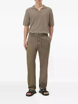 Closed Tropea Drawstring Trousers - Brown