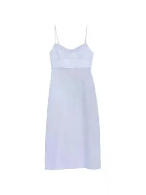 Women's Blue Linen