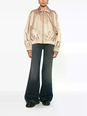 RAXXY Satin Bomber Jacket