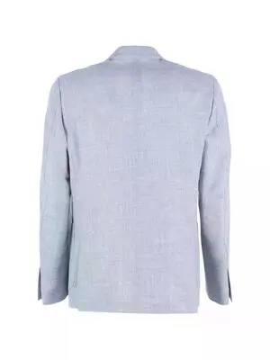 LARDINI Double-breasted Blazer - Blue