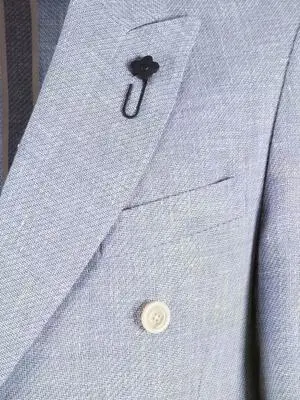 LARDINI Double-breasted Blazer - Blue