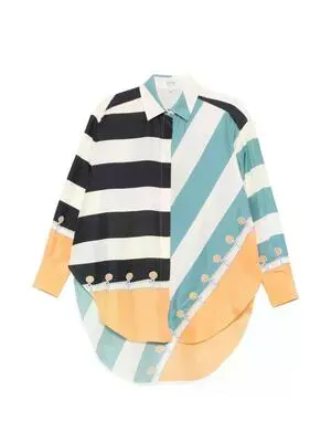 Loewe Striped Shirt - Neutrals