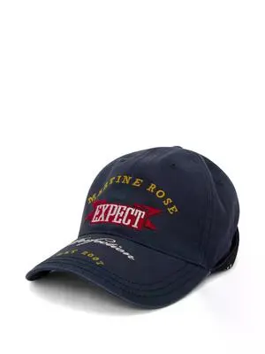 Martine Rose Logo-embroidered Baseball Cap - Blue