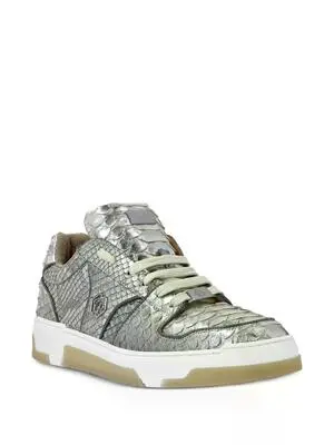 Philipp Plein Logo-detail Sneakers - Silver