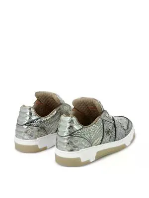 Philipp Plein Logo-detail Sneakers - Silver