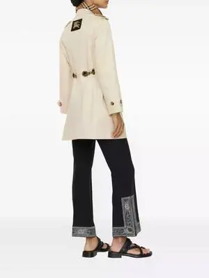 Burberry Short Gabardine Stonehaven Car Coat