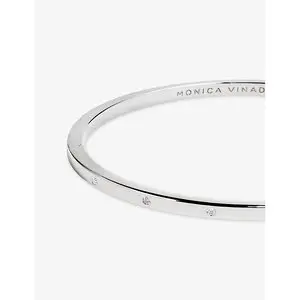 Monica Vinader Essential Station Lab-grown Diamond Bangle