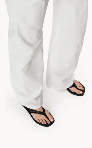 BRITT NETTA Seline Mesh Flat Sandals