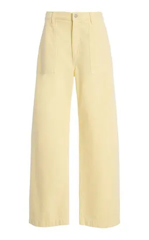 FRAME The Bow Cargo Jeans - Yellow