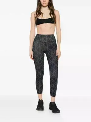 Calvin Klein Monogram-print Performance Leggings