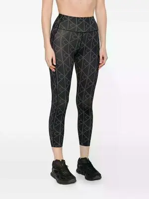 Calvin Klein Monogram-print Performance Leggings