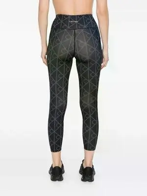 Calvin Klein Monogram-print Performance Leggings