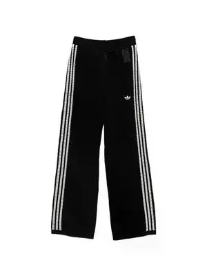 Adidas Three-stripe Open-knit Trousers
