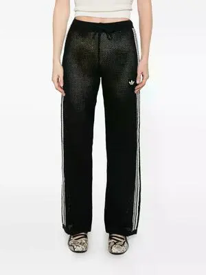 Adidas Three-stripe Open-knit Trousers