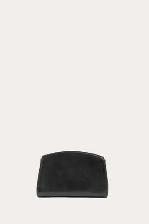 LIFFNER Pushlock Lizard Embossed Clutch - Black