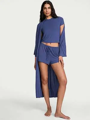 Victoria's Secret Modal Short 3-piece Set - Blue
