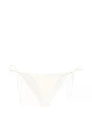 TOTEME Scoop Side-tie Bikini Bottoms - Neutrals