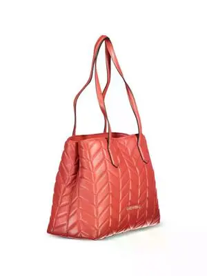 MARIO VALENTINO Quilted Chevron Tote Bag