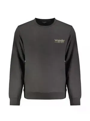 Wrangler Logo-embroidered Crew-neck Sweatshirt