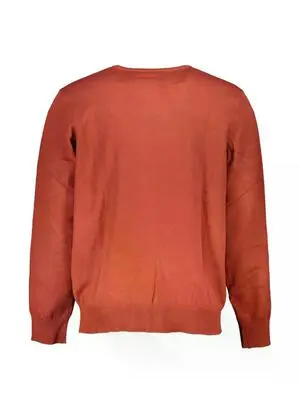 U.S. Grand Logo-embroidered Crew-neck Sweater